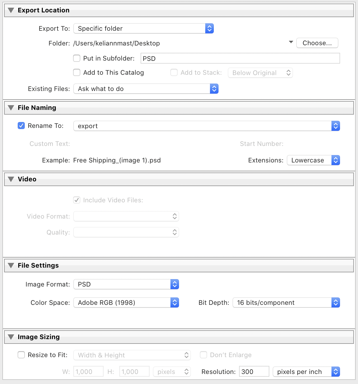 Unable to export images from Lightroom Classic - Adobe Product Community - 11549528