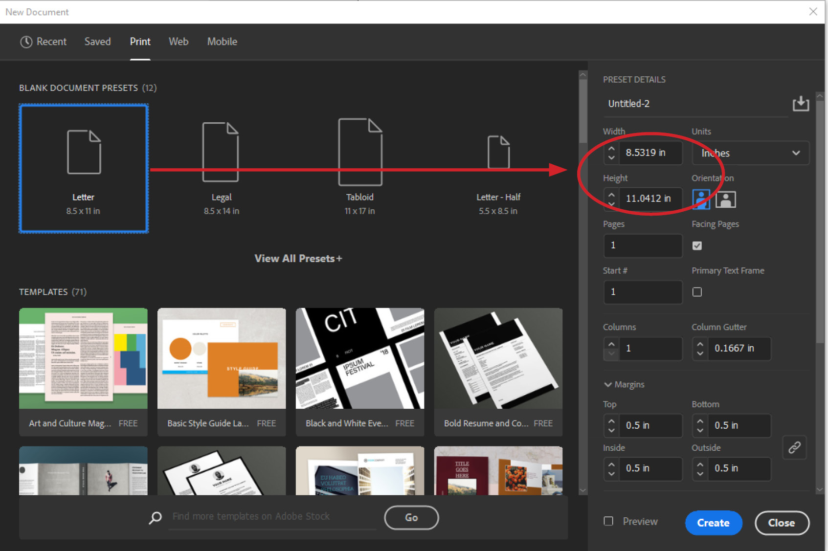 Solved: InDesign 2021 update - presets are strange sizes? - Adobe ...