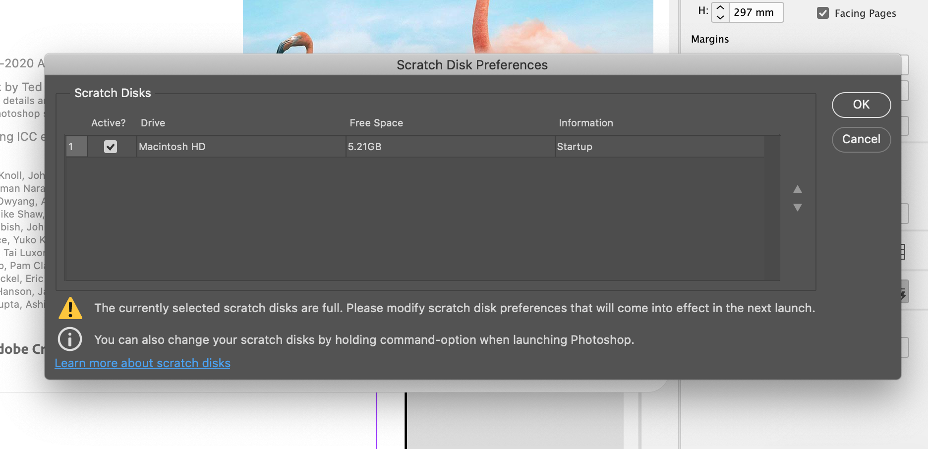 Unable to launch Photoshop 2021 on Mac - scratch d... - Adobe Product ...