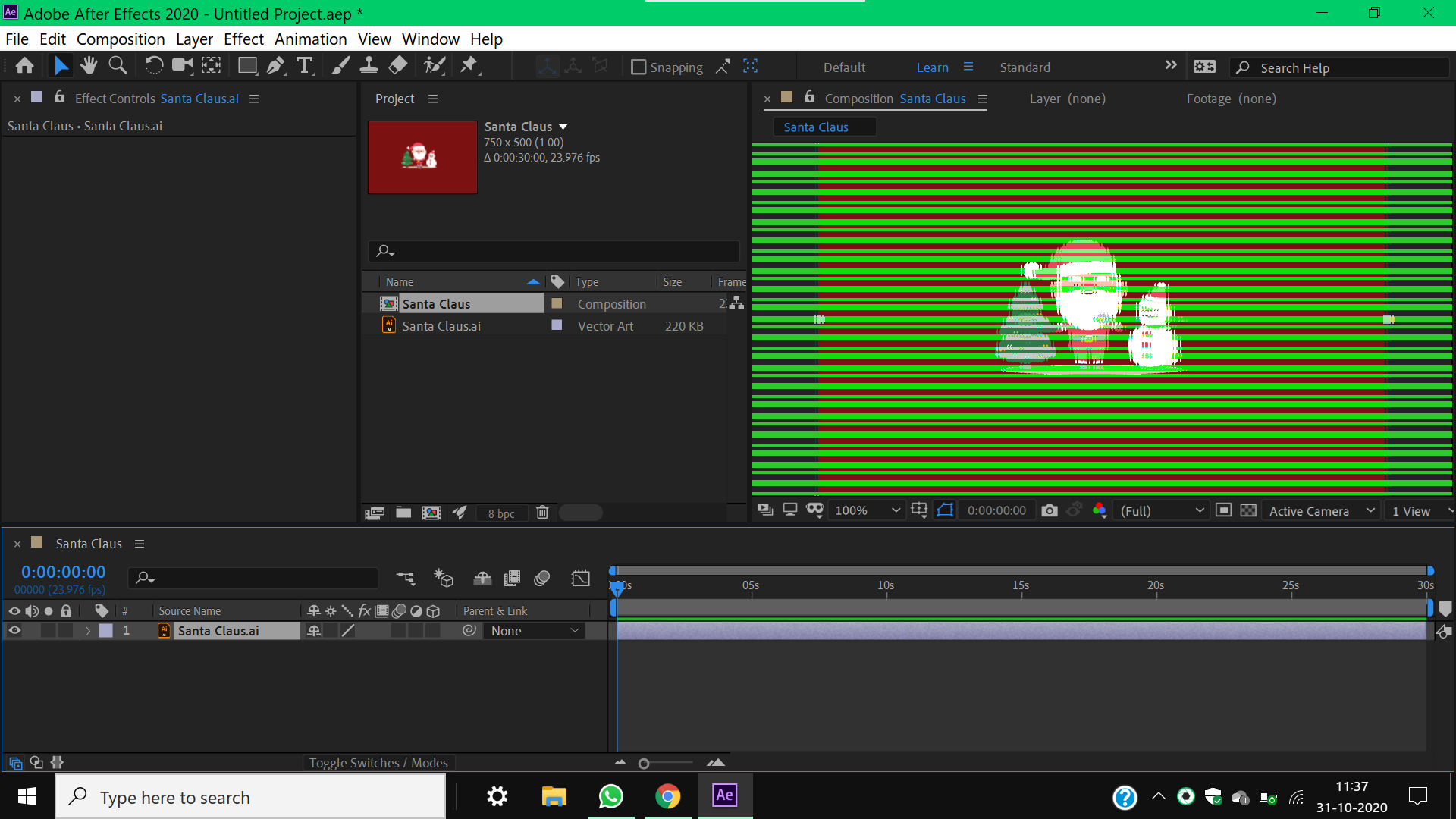 Blue Horizontal stripes in composition panel -Afte... - Adobe Community ...