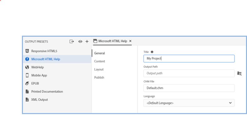 RoboHelp 2019: Not seeing the output presets menu ... - Adobe Product ...