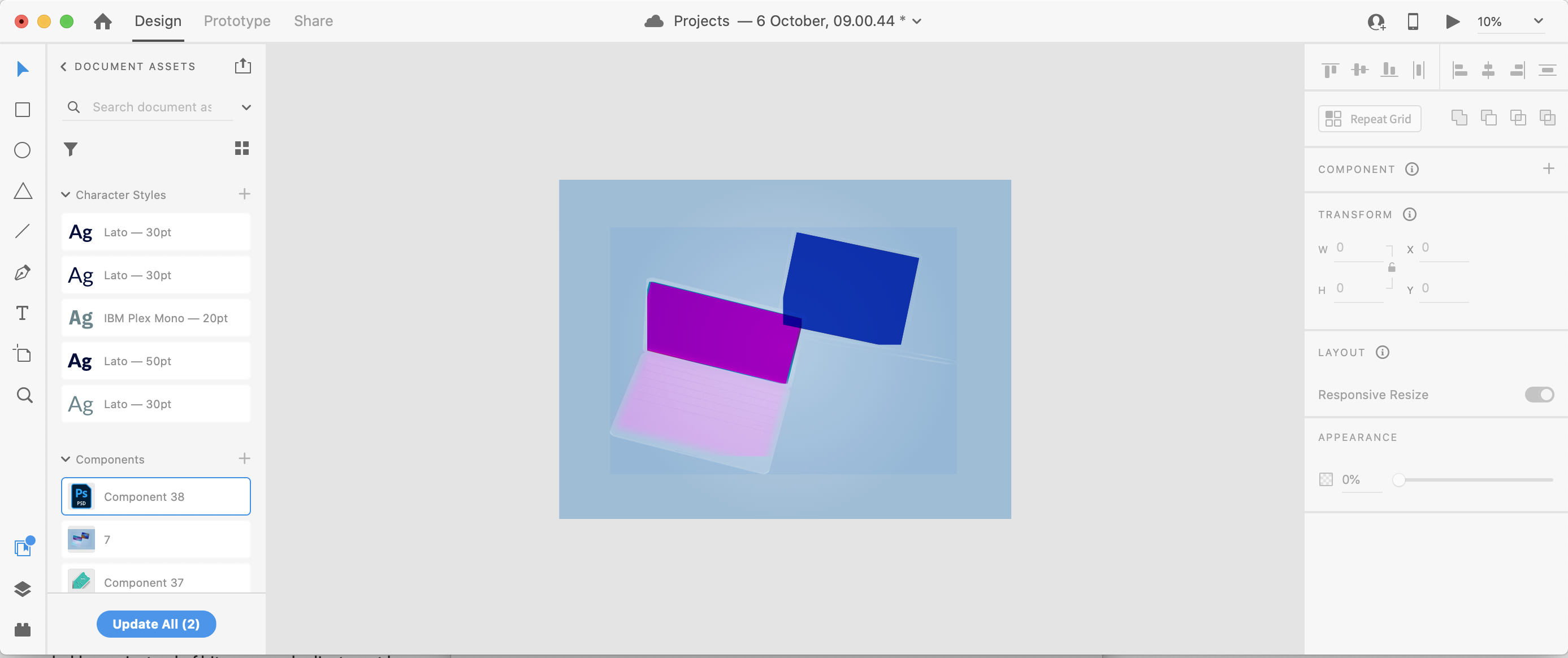 How to deal with psd mockups in XD library - Adobe Support Community - 11562029