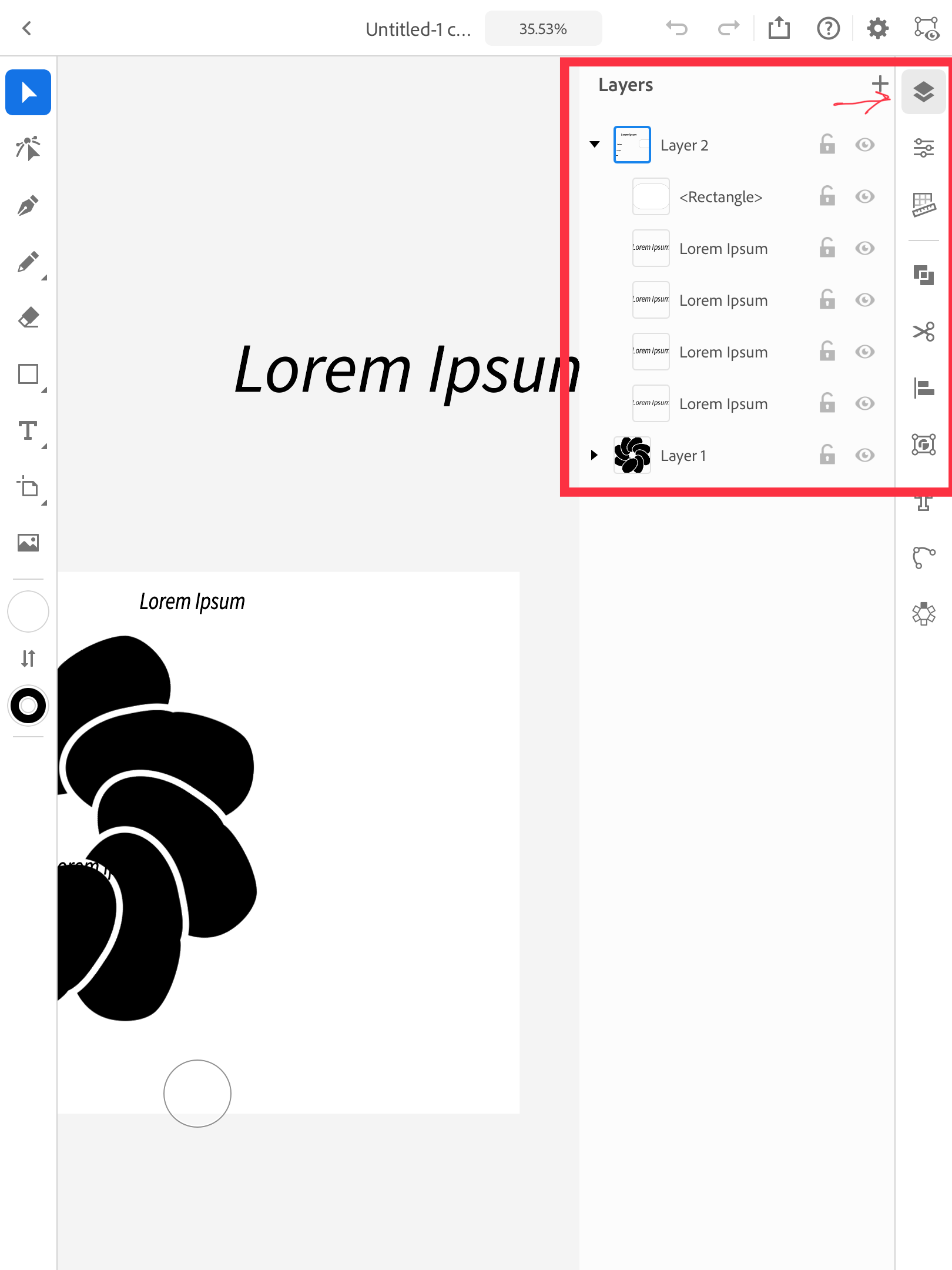 Solved: How to work with Layers in Illustrator on iPad? - Adobe Product ...