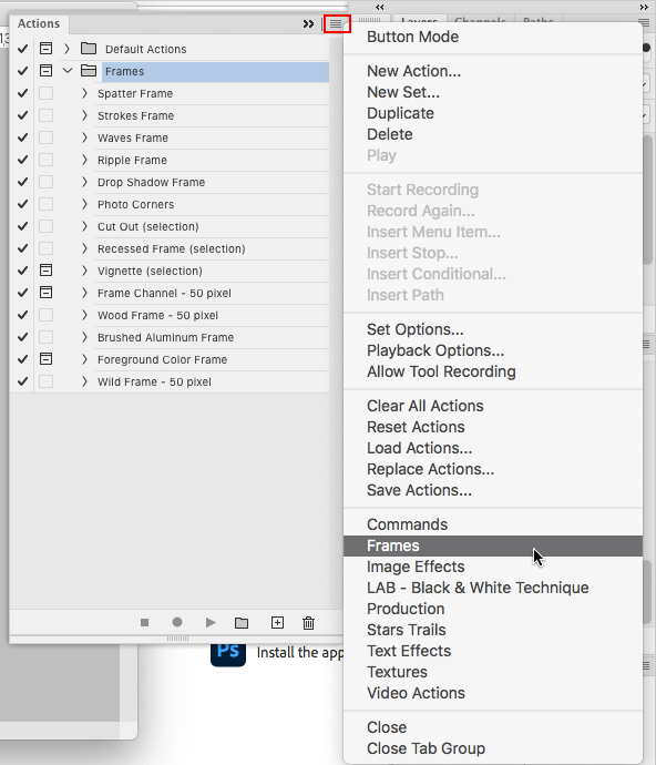 photo Frame Actions - Adobe Community - 11563072