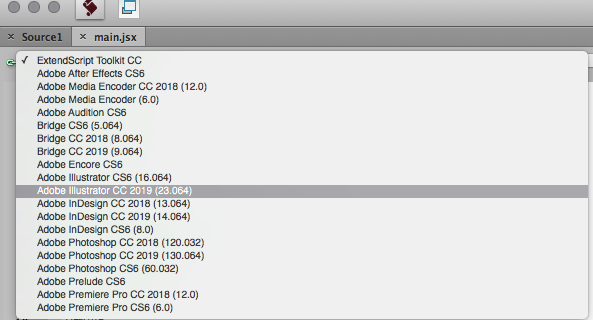 Extendscript Debugger - Cannot target current vers... - Adobe Product ...