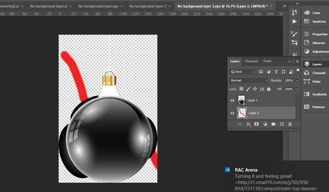 Solved: Loading an image into photoshop that has a transpe... - Page 2 ...
