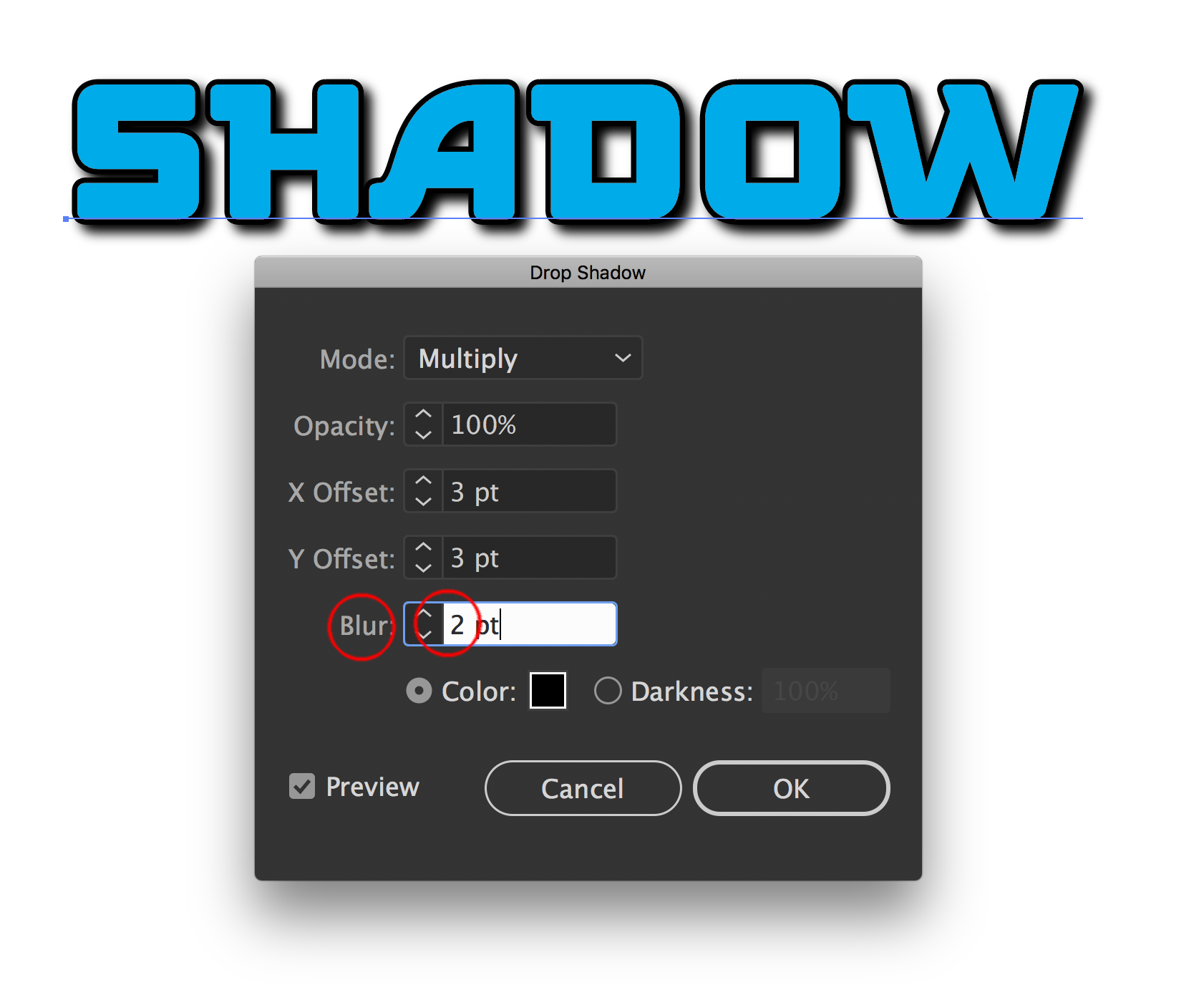 drop shadow effect in adobe illustrator - Adobe Community - 10698069