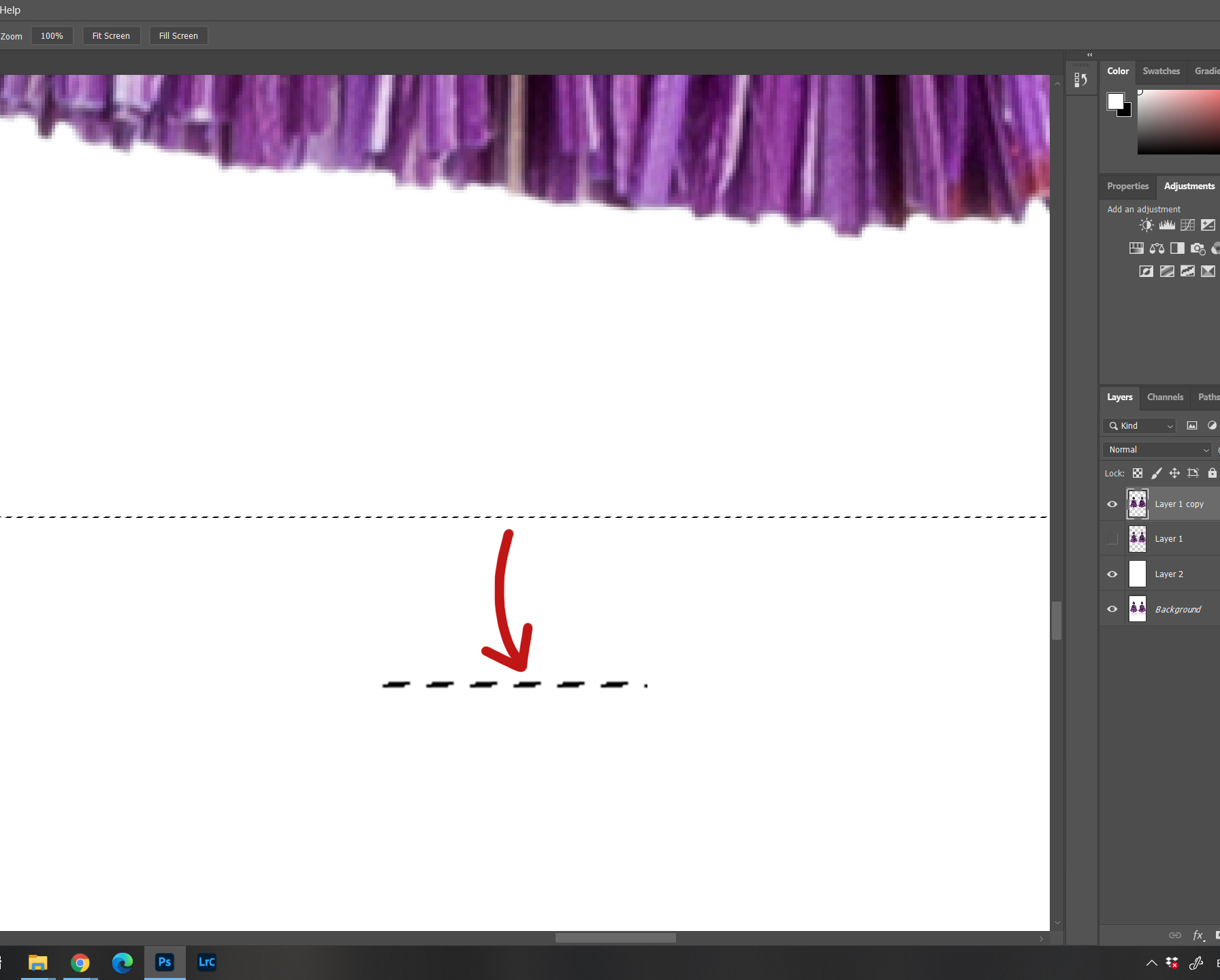 Selection Edges look double or thicker - Adobe Support Community - 11600435