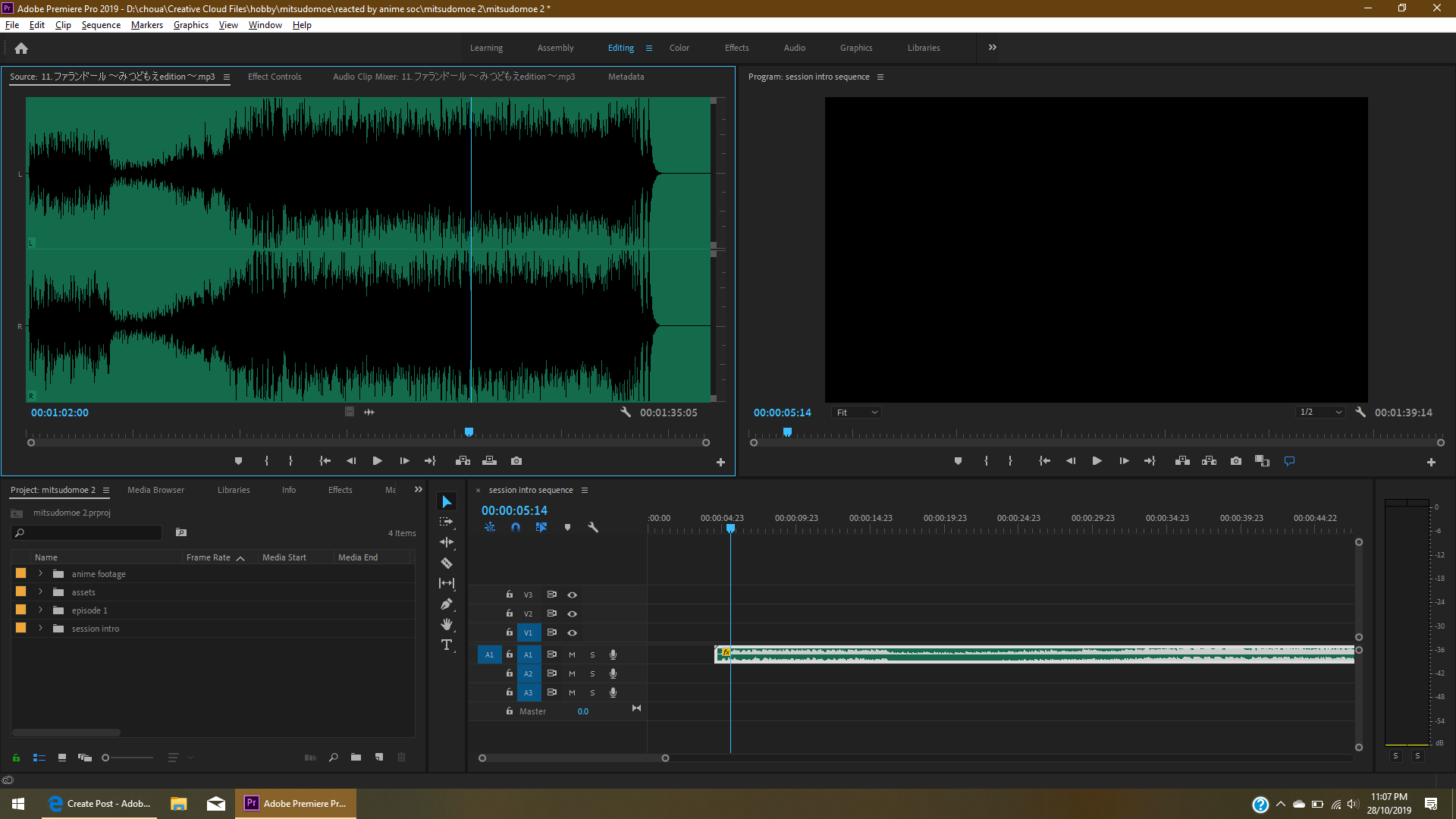 Solved: Waveform colors are inverted - Adobe Community - 10699411