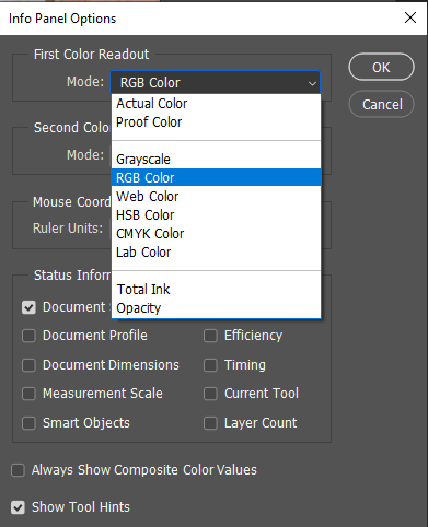 Eyedropper values at cursor - Adobe Support Community - 11618906