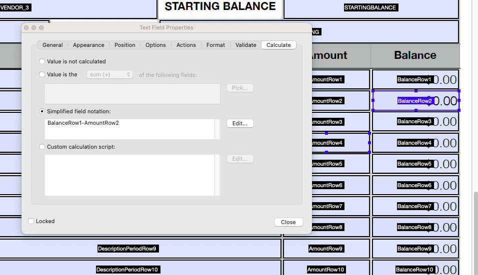 Solved: Doing a running total calculation? - Adobe Product Community ...