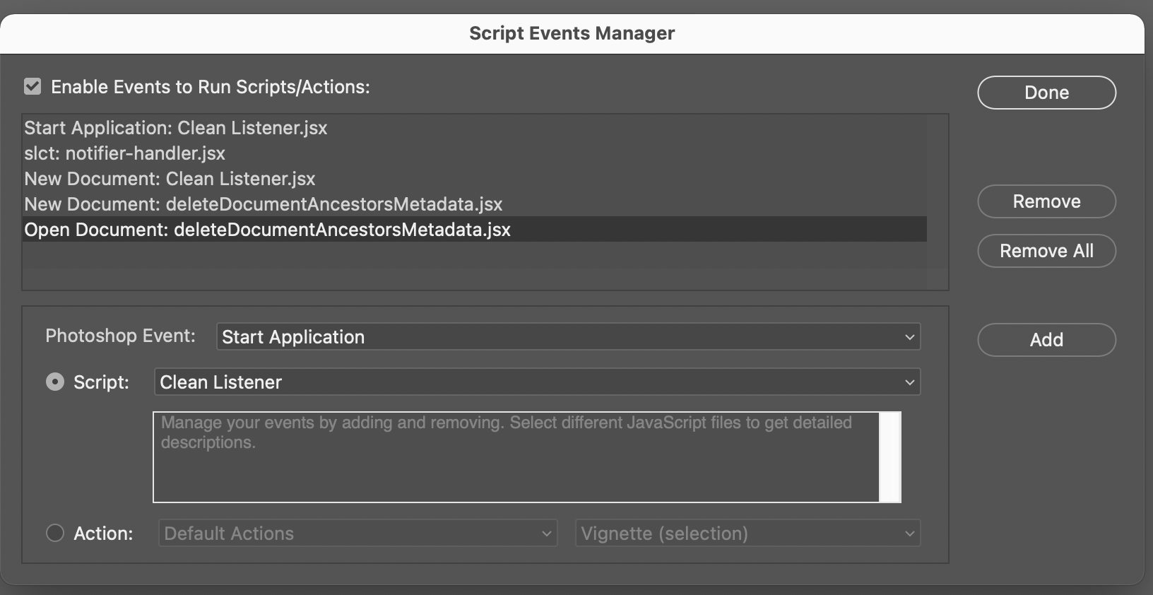 Solved: Clean Listener.jsx file keeps appearing on my desk... - Adobe Product Community - 11624560