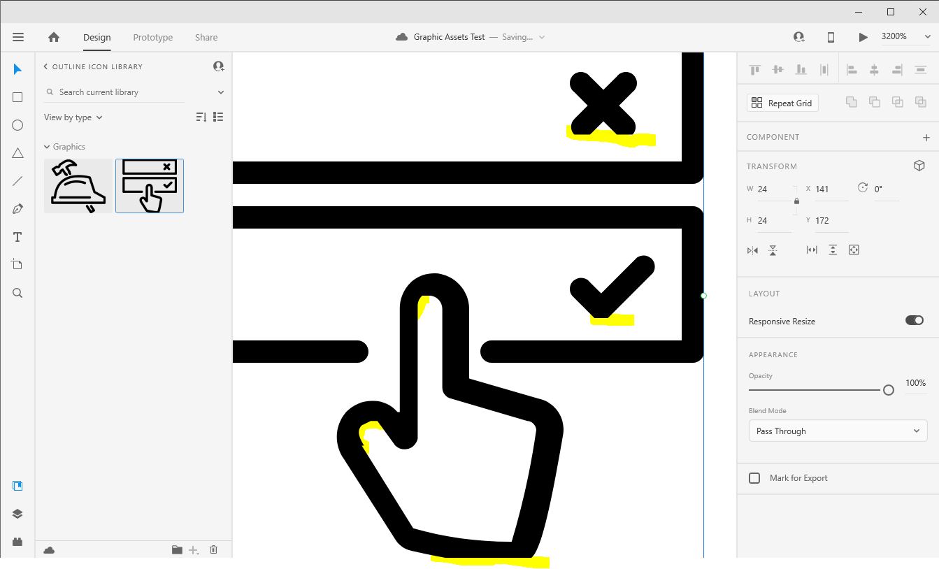 Vector graphic assets from Adobe CC Library is dis... - Adobe Product ...