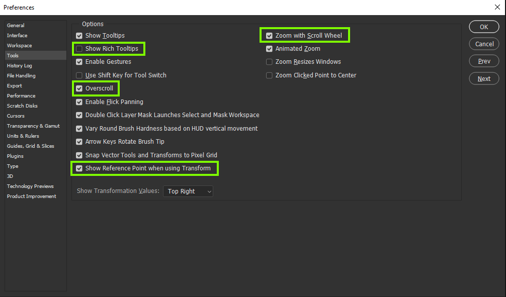 Complete guide to Photoshop preferences - Adobe Product Community ...