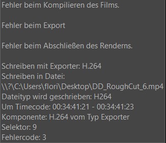 Solved: Encoding Failed Component: H.264 of type Exporter ... - Adobe ...