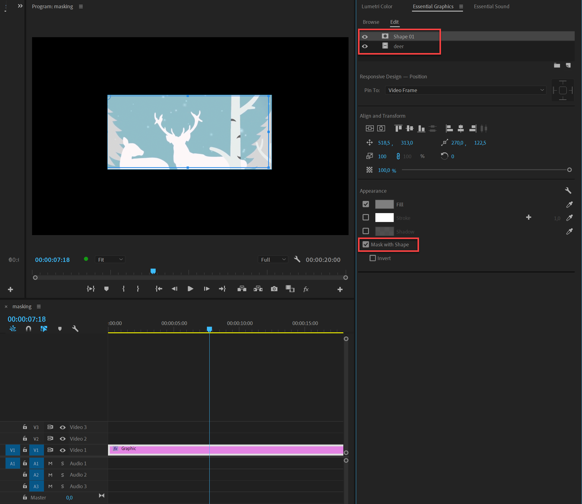 track matte key - why is it moving - Adobe Product Community - 11631638