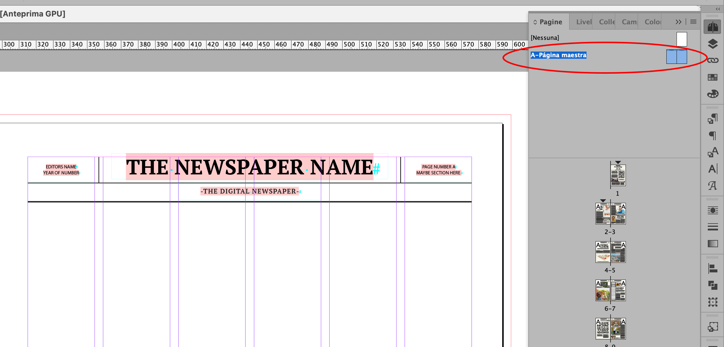 Solved: Indesign classy newspaper templete - Adobe Support Community ...