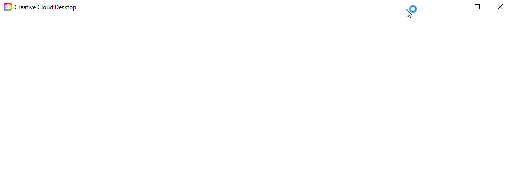 Creative Cloud Desktop shows white screen - Adobe Product Community ...
