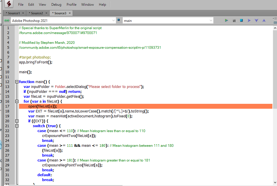 Solved: Smart Exposure Compensation Script - Adobe Support Community ...