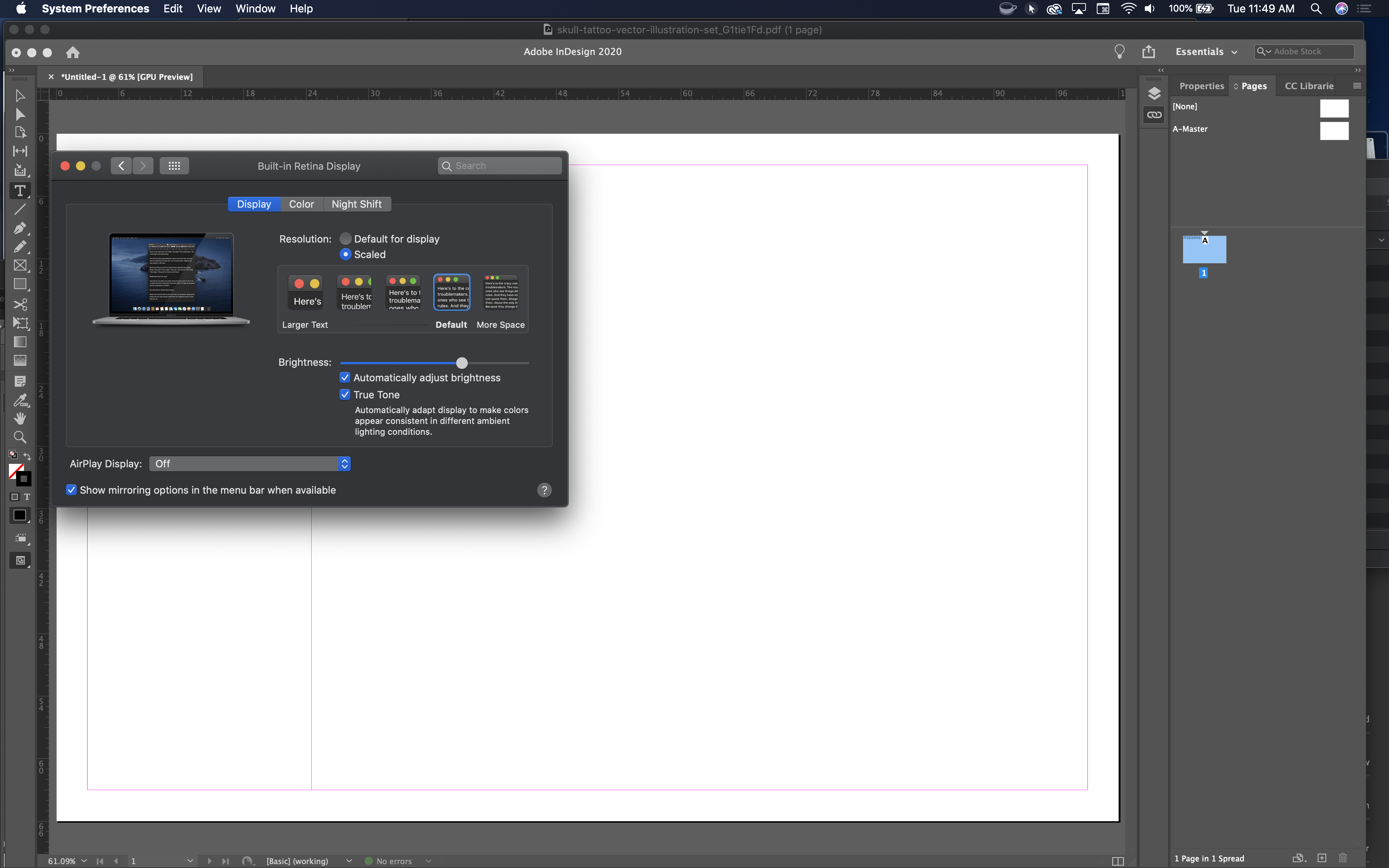 InDesign user interface too small - Adobe Support Community - 11656200
