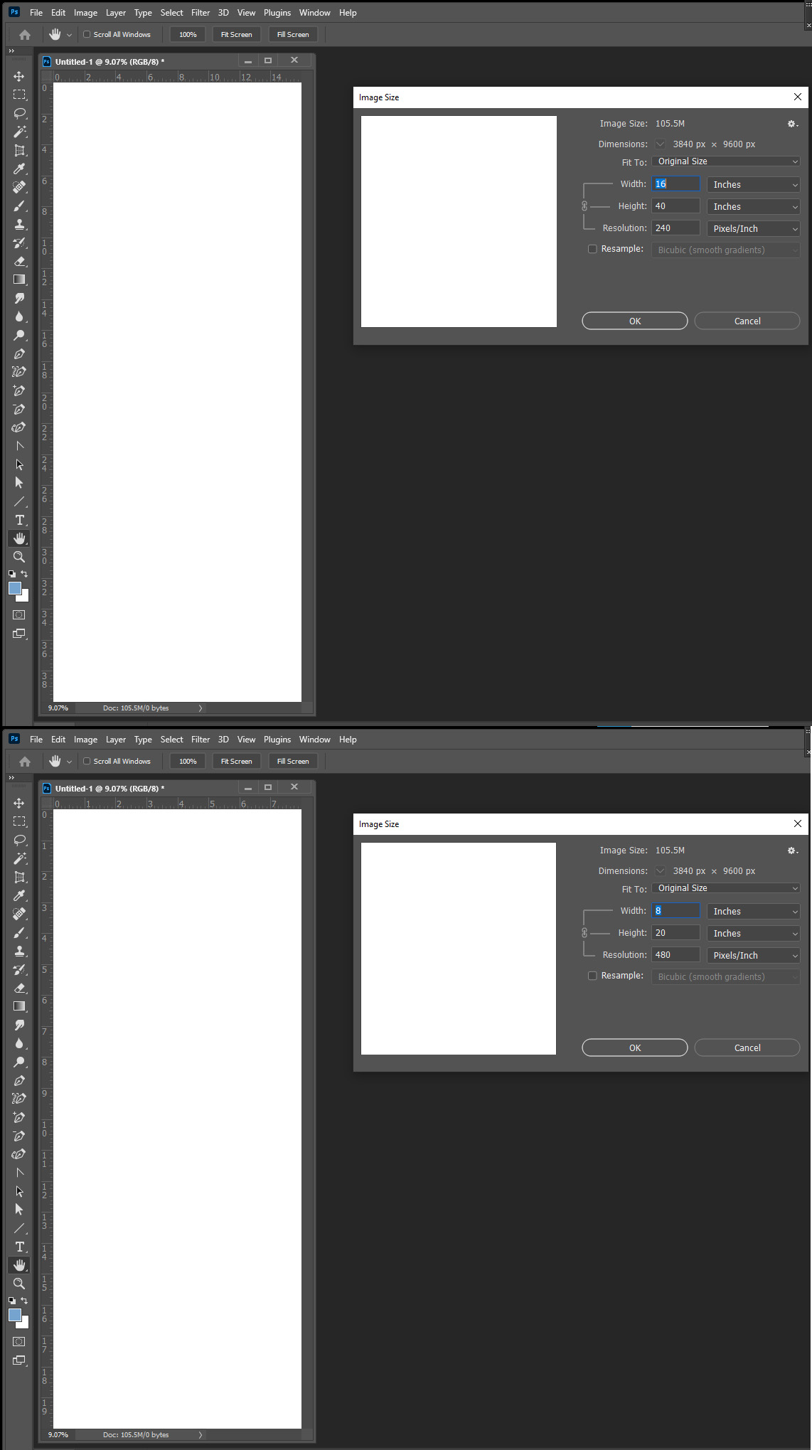 Reducing image size and resampling makes image obj... - Adobe Product ...