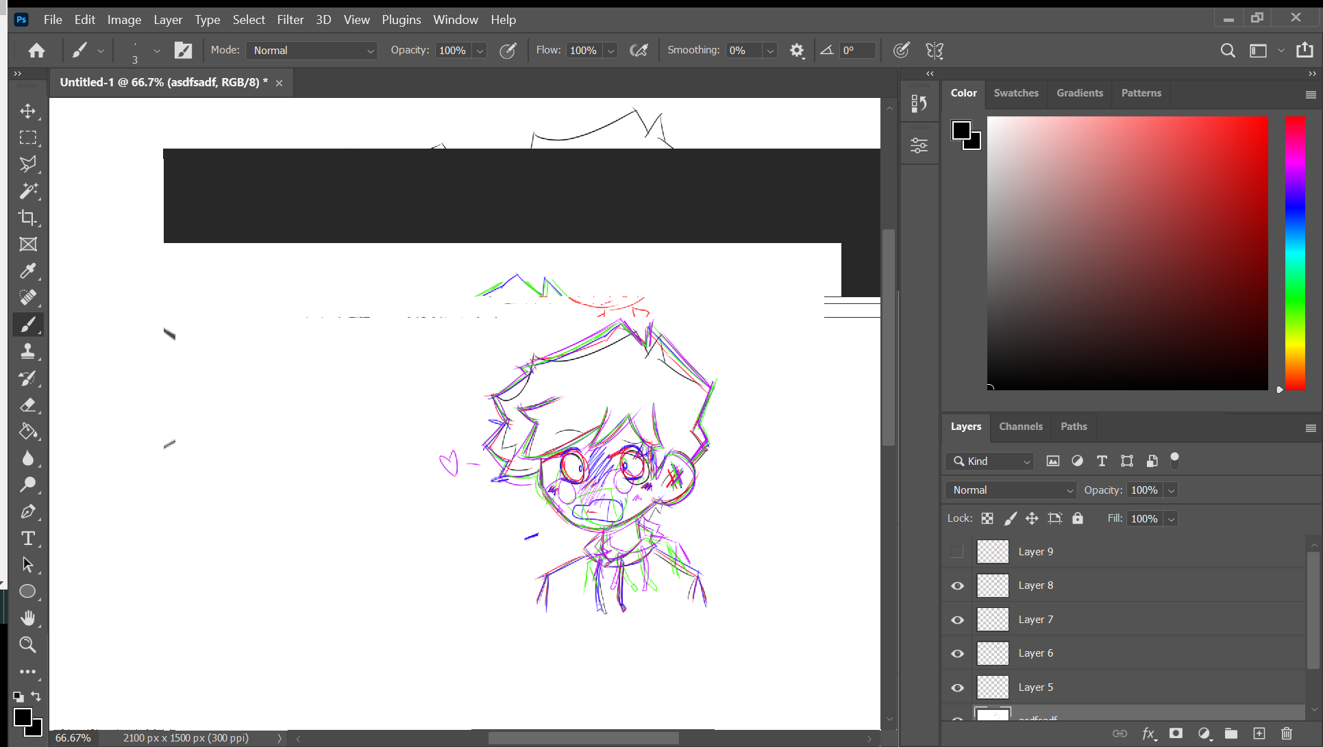 Photoshop creating random "blocks" - Adobe Community - 11665556