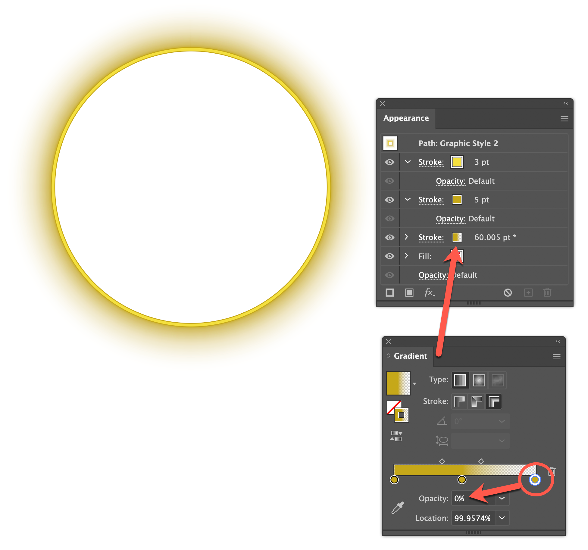 Solved: Golden Ring Gradient - Adobe Product Community - 11669180