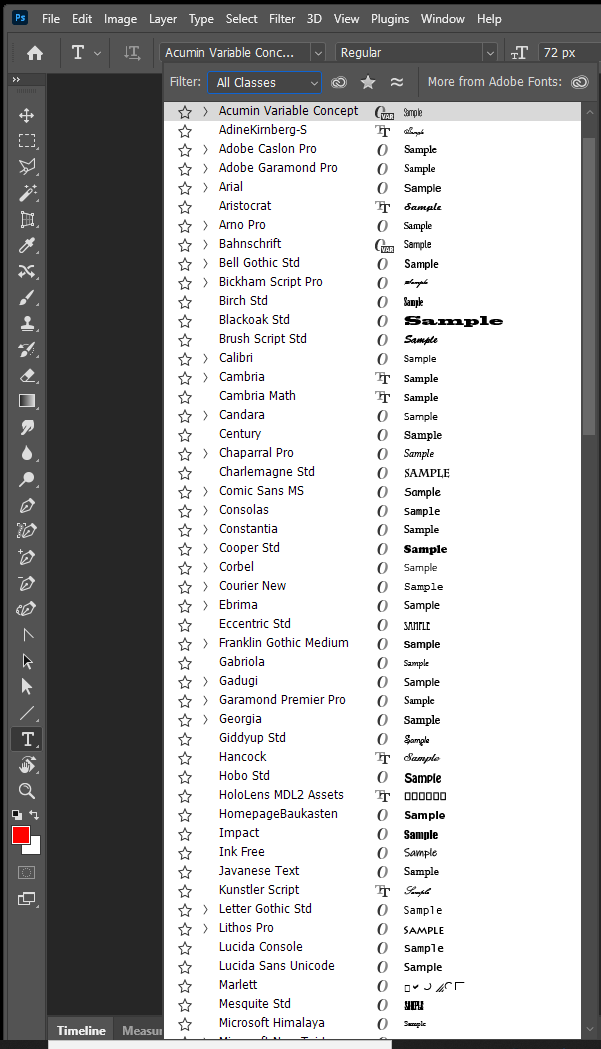 Re: Deactivated Adobe Fonts Appear in PS Font List - Adobe Product Community - 11671643