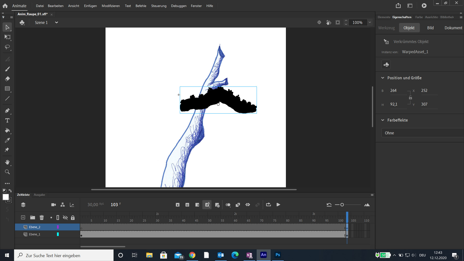 Problem with the asset warp tool - Adobe Product Community - 11663996