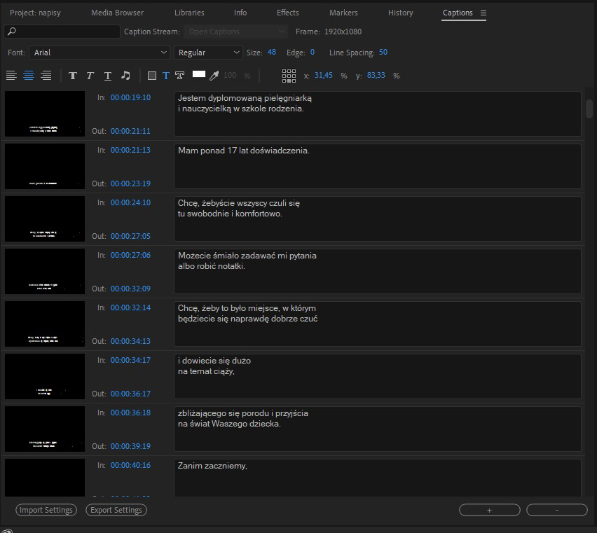 Captions - Adobe Community - 11674507