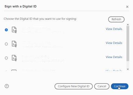 Solved: Selecting among digital IDs for signatures - Page 2 - Adobe ...