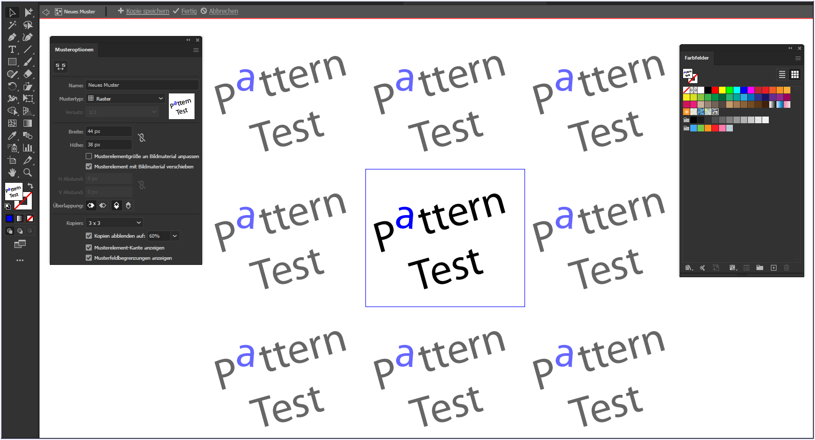 9-box grid of transforms - a real-time pattern tes... - Adobe Product ...
