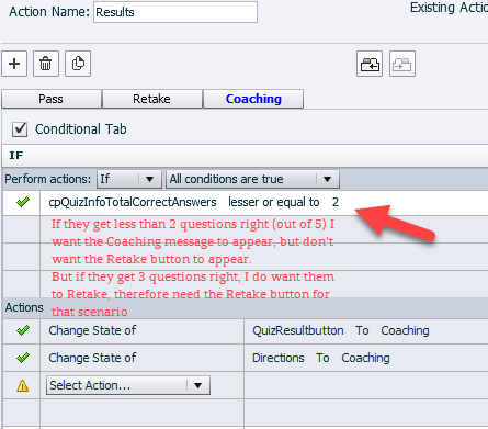 Solved: Can I have a custom retake quiz button on the resu... - Adobe ...