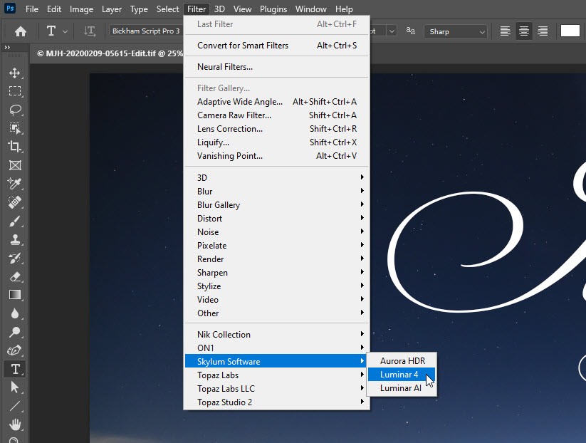 Solved: How to add Luminar4 as plug in - Adobe Community - 11692748
