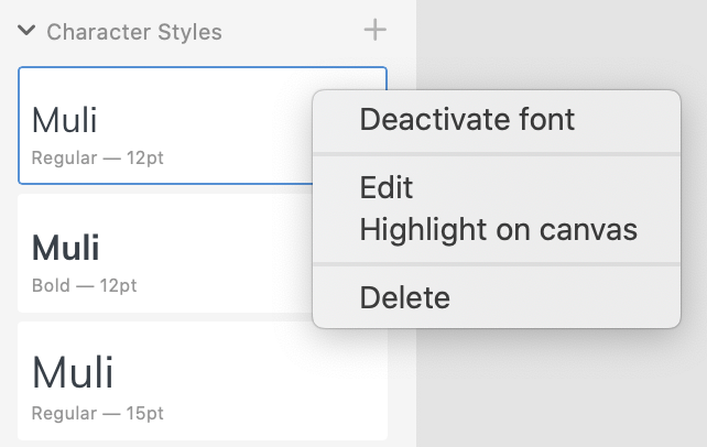Character Styles - Adobe Support Community - 11526982