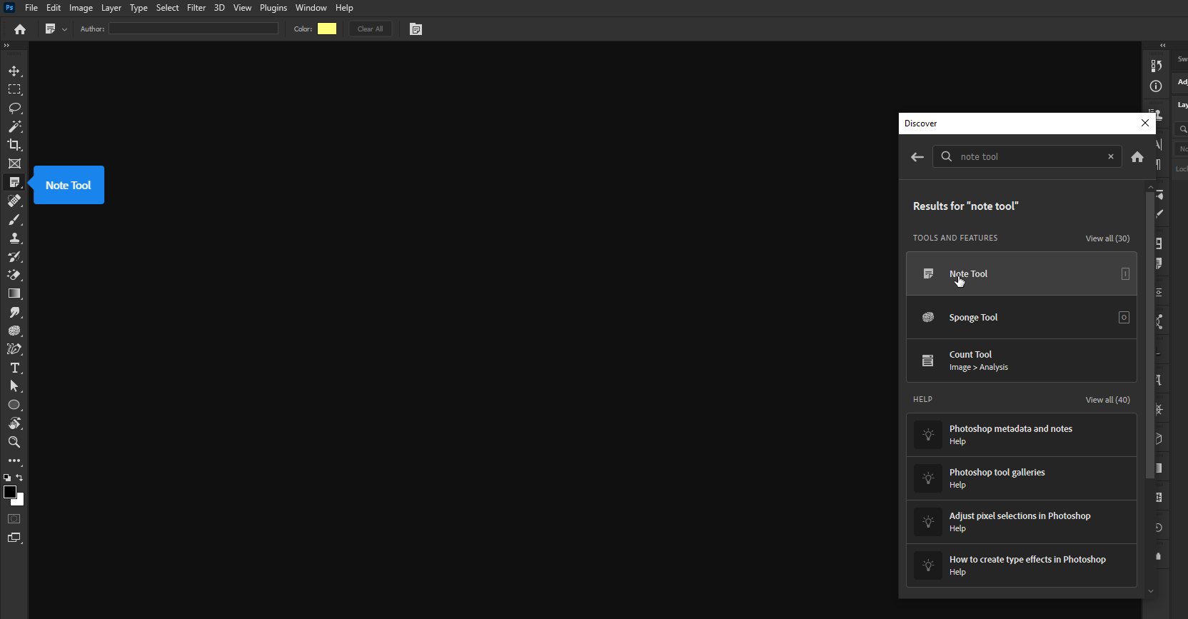 How do you make a note in ps 2021 - Adobe Community - 11699520