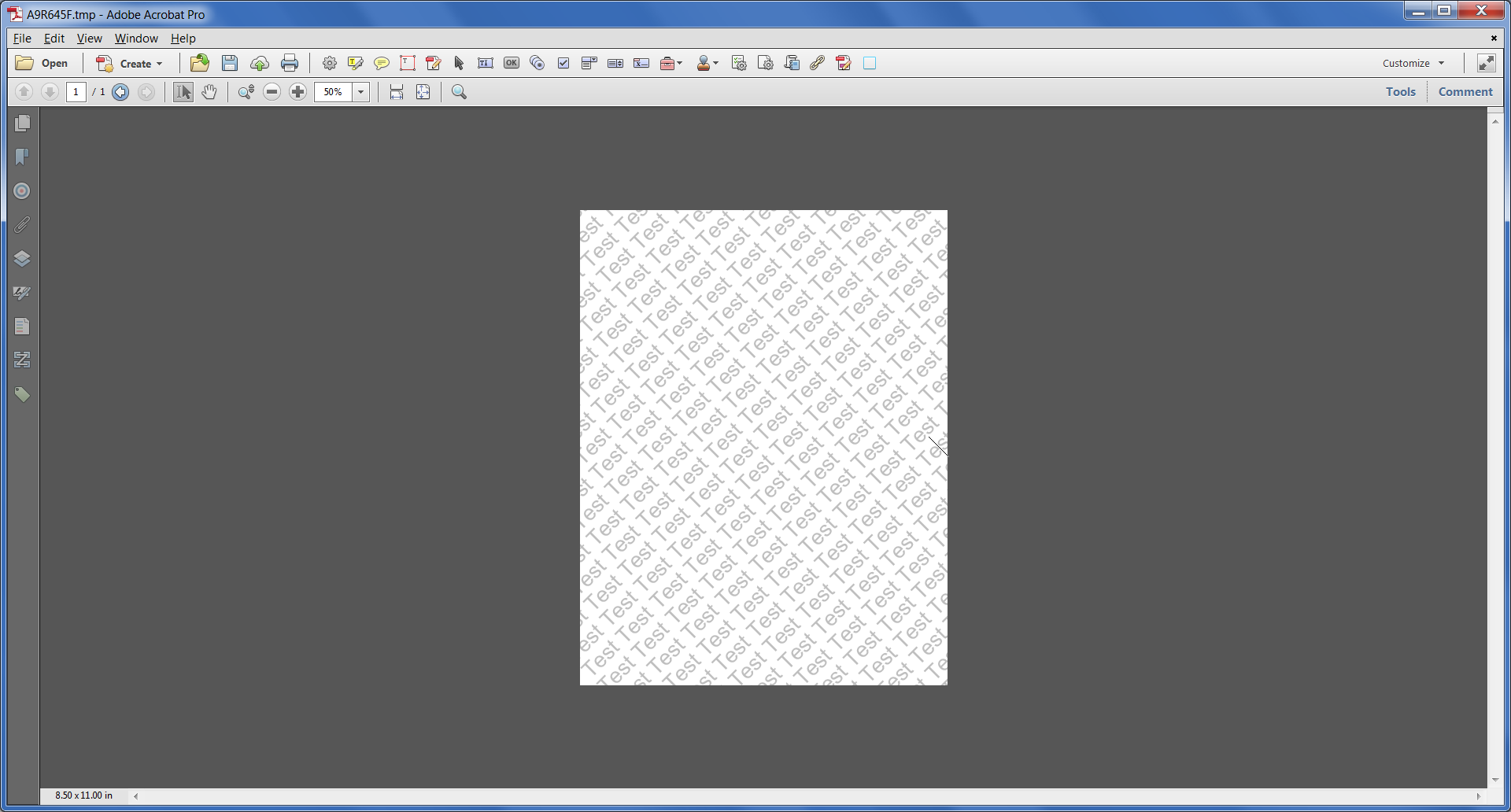 Need tilated text watermark to pdf files - Adobe Product Community ...