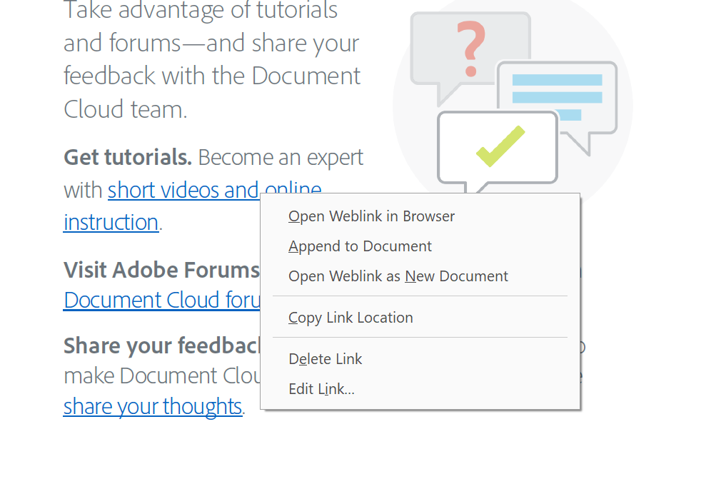 Copying email link on Mac - Adobe Product Community - 11711638