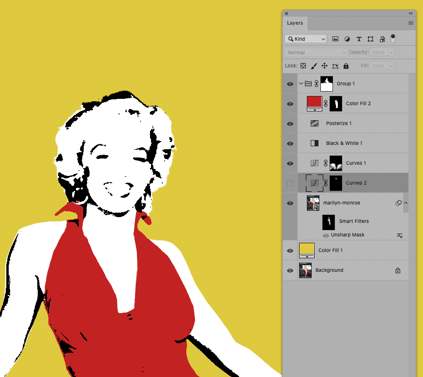 How can I achieve similar effect of posterization? - Adobe Community ...