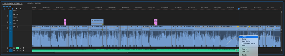 Solved: Audio keyframe linear interpolation changed - Adobe Product ...