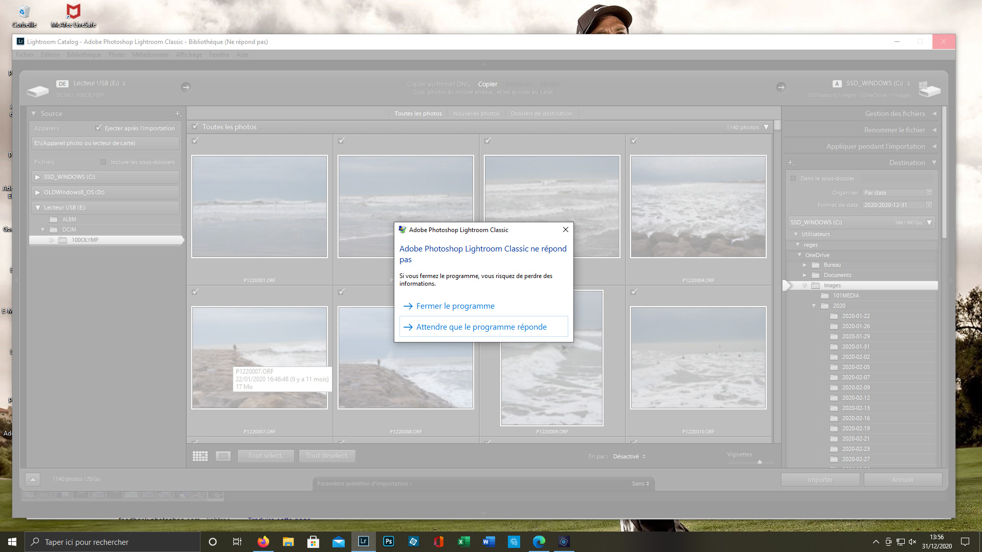 Problème dans l'importation de la bibliothèque Lig... - Adobe Product ...