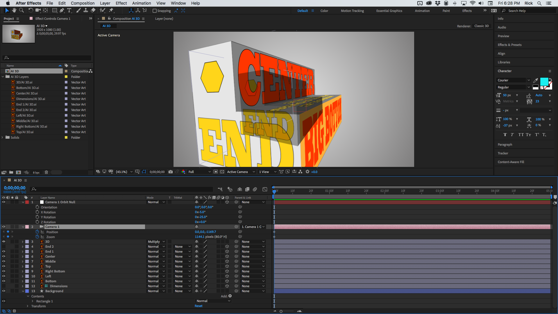 Solved: Converting an extruded logo from Illustrator to an... - Adobe ...