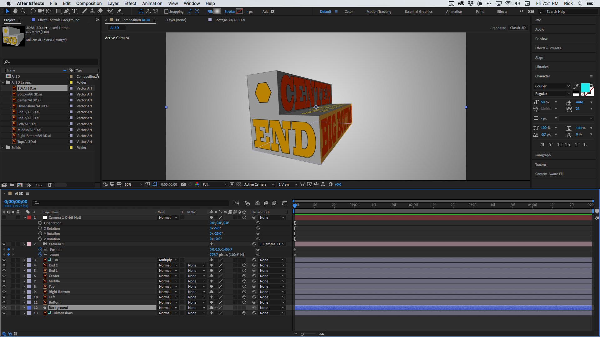 Solved: Converting an extruded logo from Illustrator to an... - Adobe ...