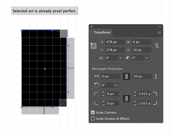 Solved: Pixel perfect alignment is missed up - Adobe Product Community ...