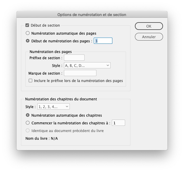 Solved: Numérotation des pages livret et couverture - Adobe Product ...