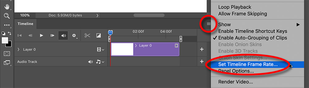 Photoshop animation timeline - Adobe Support Community - 11727398