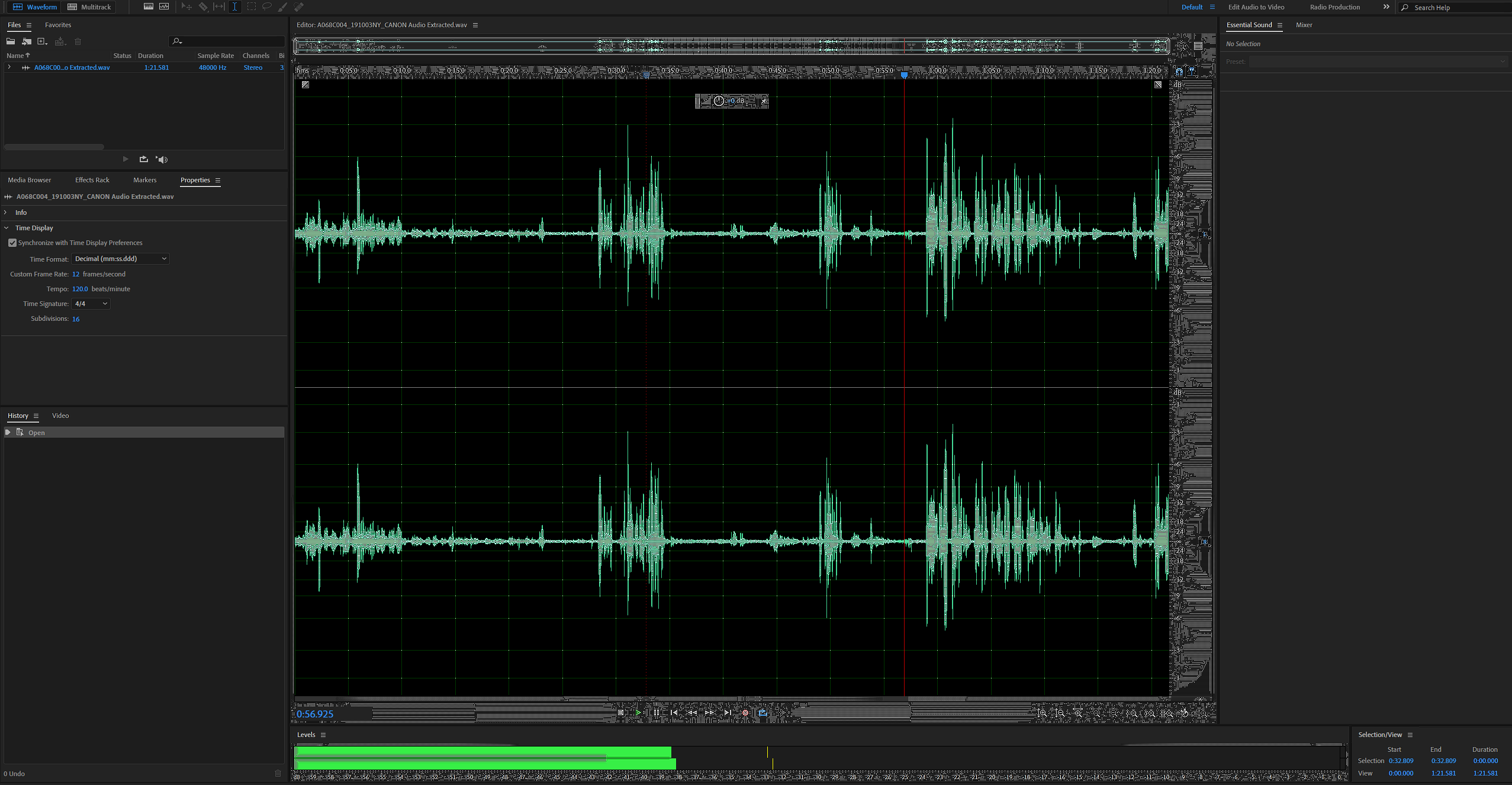 Audition Graphics/UI Issue - Adobe Product Community - 10709452