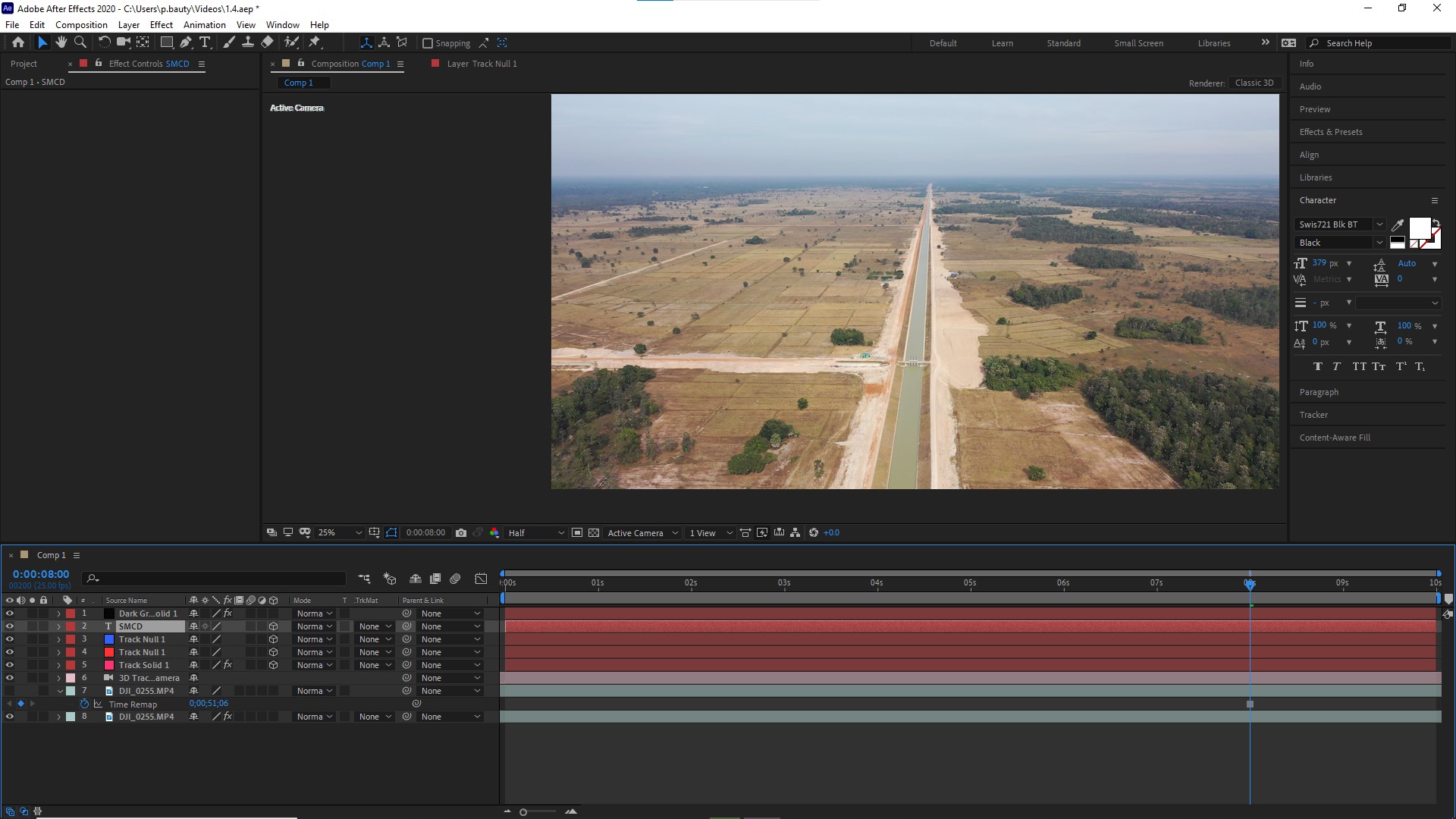 Camera 3D tracker make the object disappear - Adobe Product Community - 11735771