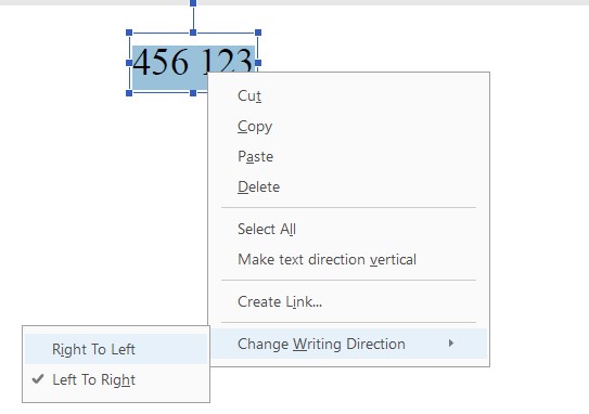 Solved: text direction gets changed - Adobe Product Community - 9058490