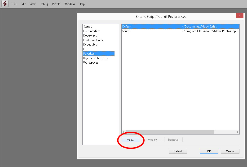 Difficulty getting ExtendScript to target Photosho... - Adobe Support Community - 10050040